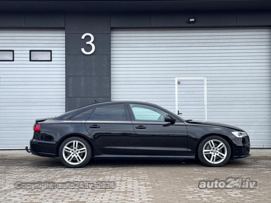 Black Audi A6 2015 in Tallinn, with an engine capacity of 3.00 L and mileage of 282 thousand km for 11999 €, photo 4 on AUTOMOTO.COM.LV