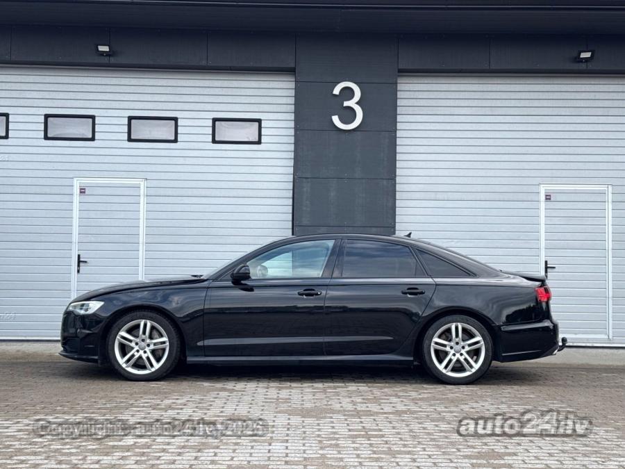 Black Audi A6 2015 in Tallinn, with an engine capacity of 3.00 L and mileage of 282 thousand km for 11999 €, photo 5 on AUTOMOTO.COM.LV