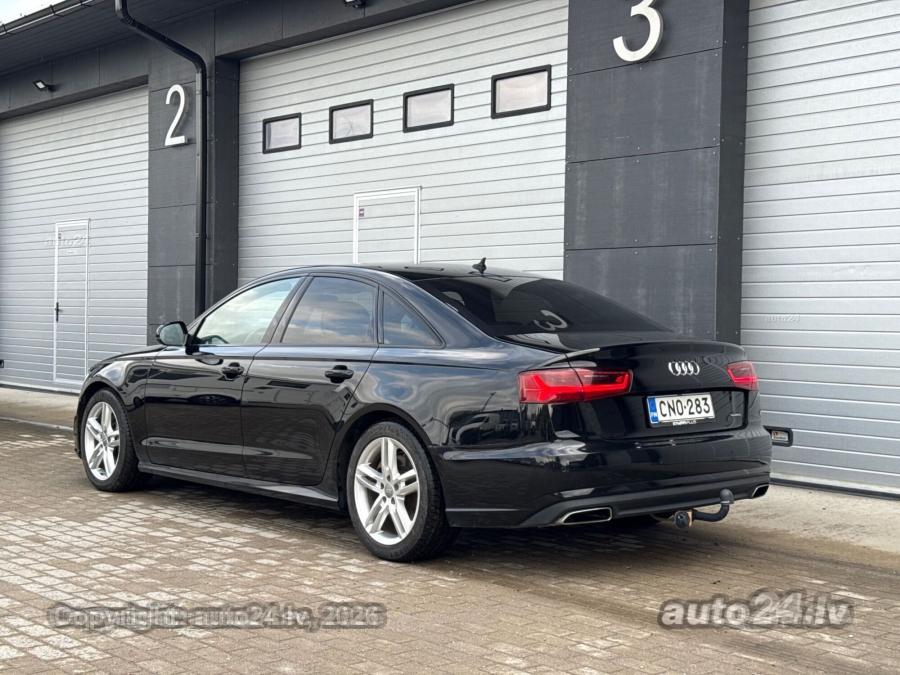 Black Audi A6 2015 in Tallinn, with an engine capacity of 3.00 L and mileage of 282 thousand km for 11999 €, photo 8 on AUTOMOTO.COM.LV