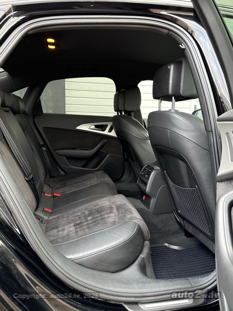 Black Audi A6 2015 in Tallinn, with an engine capacity of 3.00 L and mileage of 282 thousand km for 11999 €, photo 15 on AUTOMOTO.COM.LV