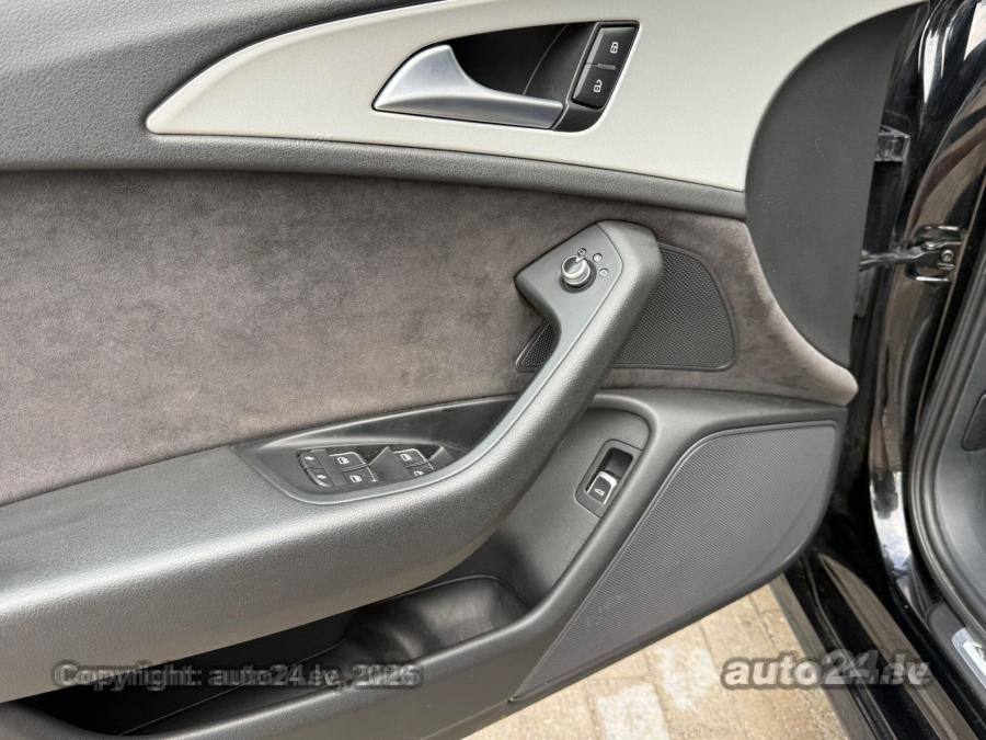 Black Audi A6 2015 in Tallinn, with an engine capacity of 3.00 L and mileage of 282 thousand km for 11999 €, photo 16 on AUTOMOTO.COM.LV