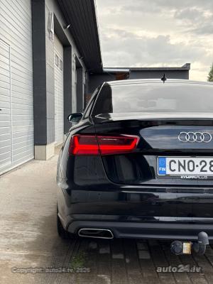 Black Audi A6 2015 in Tallinn, with an engine capacity of 3.00 L and mileage of 282 thousand km for 11999 €, photo 18 on AUTOMOTO.COM.LV
