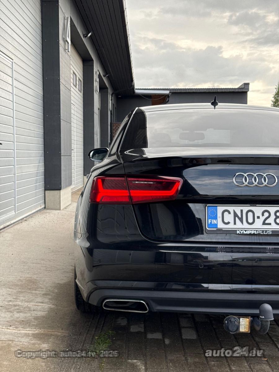 Black Audi A6 2015 in Tallinn, with an engine capacity of 3.00 L and mileage of 282 thousand km for 11999 €, photo 18 on AUTOMOTO.COM.LV