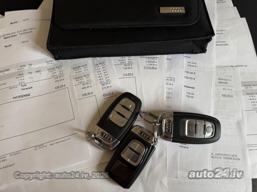 Black Audi A6 2015 in Tallinn, with an engine capacity of 3.00 L and mileage of 282 thousand km for 11999 €, photo 20 on AUTOMOTO.COM.LV