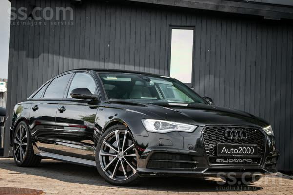 Black Audi A6 2015 in Tukums, with an engine capacity of 3.00 L and mileage of 235 thousand km for 18990 €, photo 1 on AUTOMOTO.COM.LV