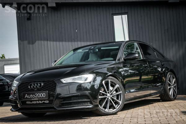 Black Audi A6 2015 in Tukums, with an engine capacity of 3.00 L and mileage of 235 thousand km for 18990 €, photo 3 on AUTOMOTO.COM.LV