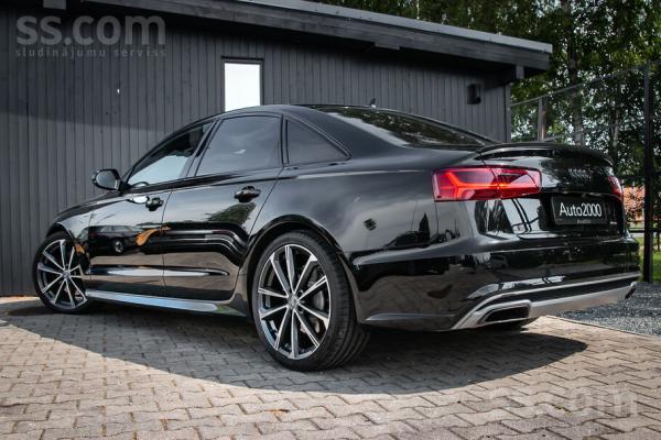 Black Audi A6 2015 in Tukums, with an engine capacity of 3.00 L and mileage of 235 thousand km for 18990 €, photo 4 on AUTOMOTO.COM.LV