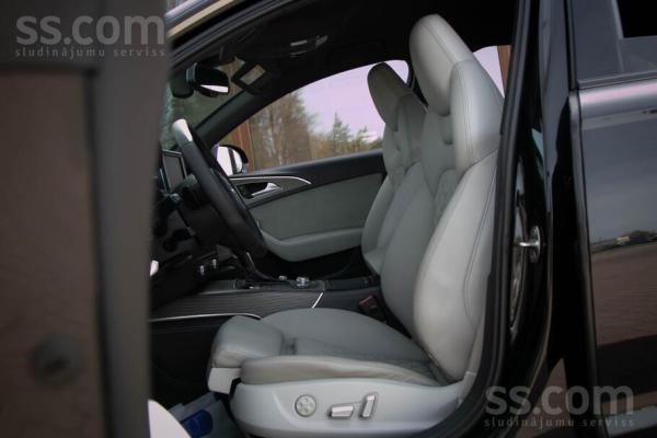 Black Audi A6 2015 in Tukums, with an engine capacity of 3.00 L and mileage of 235 thousand km for 18990 €, photo 6 on AUTOMOTO.COM.LV