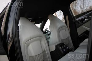 Черный Ауди А6 2015 в Тукумс, объемом двигателя 3.00 л и пробегом 235 тыс. км за 18990 €, фото 8 на AUTOMOTO.COM.LV