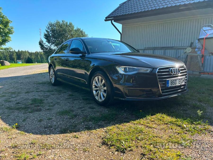 Melns Audi A6 2015 Tallina, ar dzinēja tilpumu 2.00 L un nobraukumu 192 tūkst. km par 13600 €, foto 1 vietnē AUTOMOTO.COM.LV