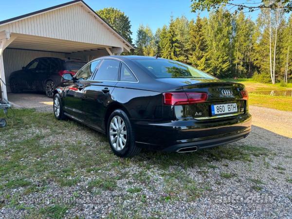 Black Audi A6 2015 in Tallinn, with an engine capacity of 2.00 L and mileage of 192 thousand km for 13600 €, photo 2 on AUTOMOTO.COM.LV