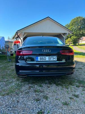 Melns Audi A6 2015 Tallina, ar dzinēja tilpumu 2.00 L un nobraukumu 192 tūkst. km par 13600 €, foto 4 vietnē AUTOMOTO.COM.LV