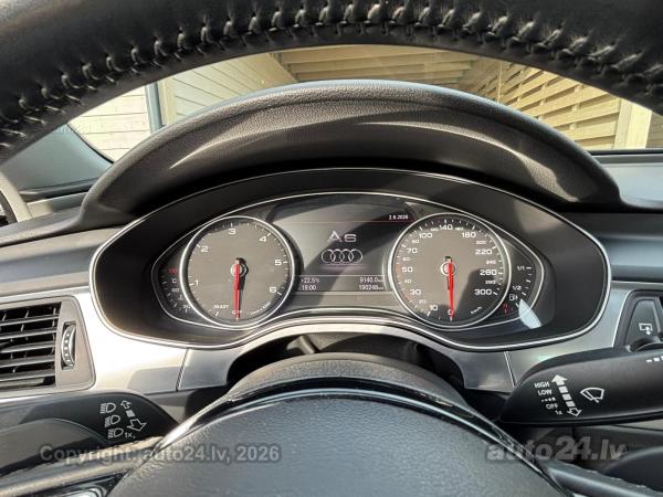 Black Audi A6 2015 in Tallinn, with an engine capacity of 2.00 L and mileage of 192 thousand km for 13600 €, photo 9 on AUTOMOTO.COM.LV