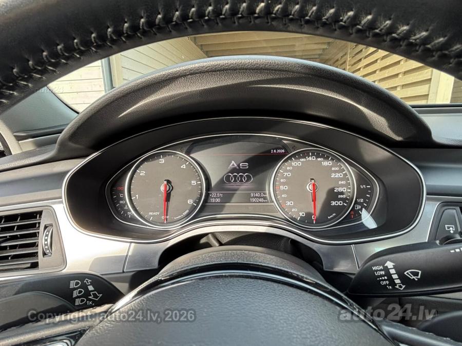 Melns Audi A6 2015 Tallina, ar dzinēja tilpumu 2.00 L un nobraukumu 192 tūkst. km par 13600 €, foto 10 vietnē AUTOMOTO.COM.LV