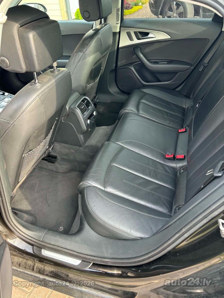 Melns Audi A6 2015 Tallina, ar dzinēja tilpumu 2.00 L un nobraukumu 192 tūkst. km par 13600 €, foto 12 vietnē AUTOMOTO.COM.LV