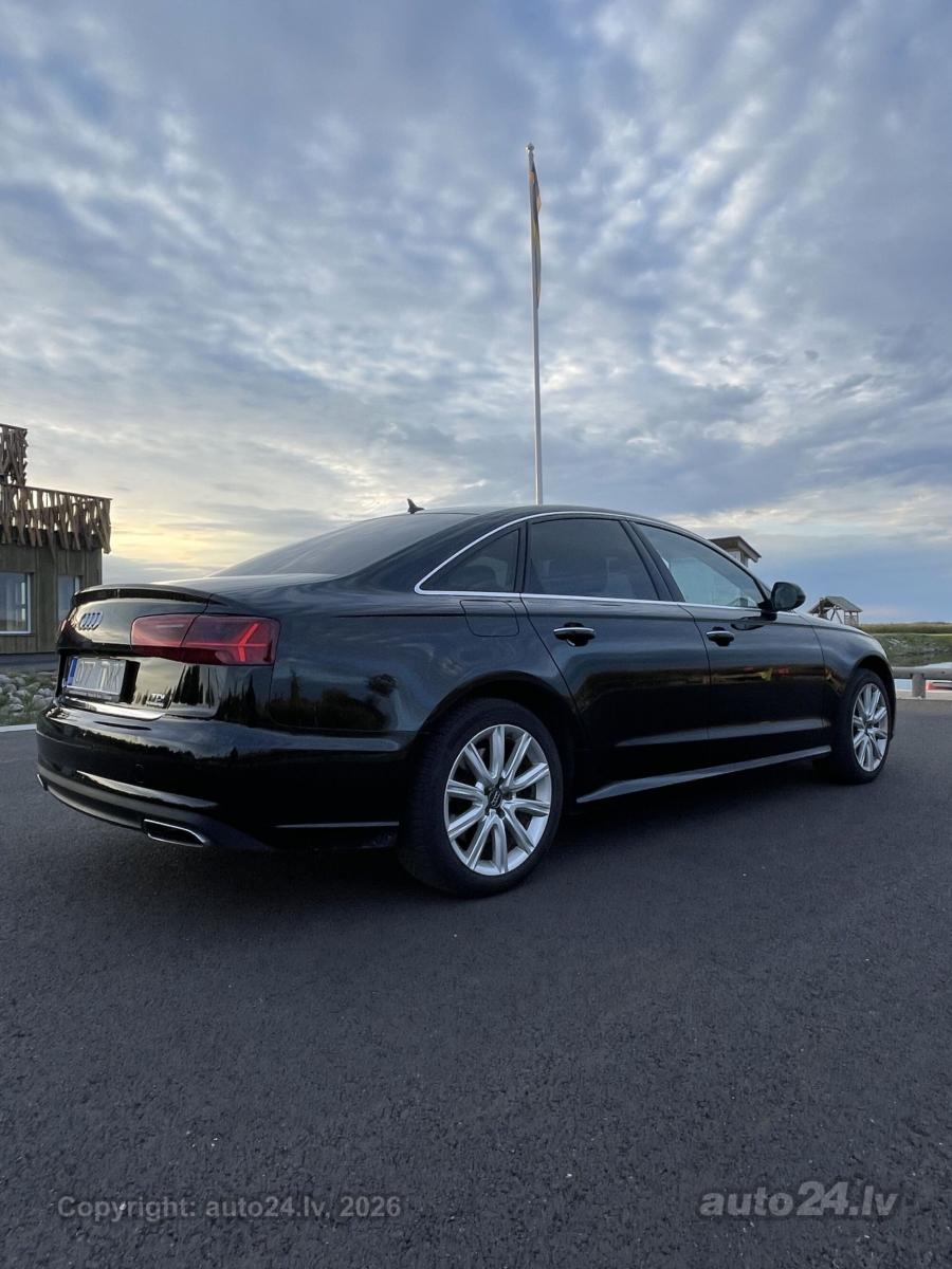 Black Audi A6 2015 in Tallinn, with an engine capacity of 3.00 L and mileage of 191 thousand km for 16200 €, photo 7 on AUTOMOTO.COM.LV