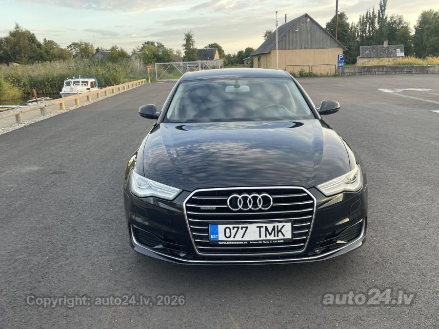 Black Audi A6 2015 in Tallinn, with an engine capacity of 3.00 L and mileage of 191 thousand km for 16200 €, photo 8 on AUTOMOTO.COM.LV