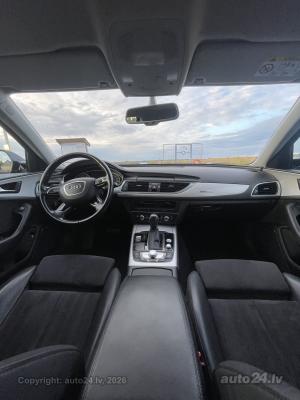 Black Audi A6 2015 in Tallinn, with an engine capacity of 3.00 L and mileage of 191 thousand km for 16200 €, photo 10 on AUTOMOTO.COM.LV