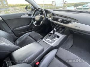 Black Audi A6 2015 in Tallinn, with an engine capacity of 3.00 L and mileage of 191 thousand km for 16200 €, photo 11 on AUTOMOTO.COM.LV