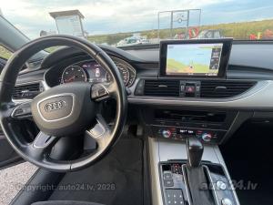 Black Audi A6 2015 in Tallinn, with an engine capacity of 3.00 L and mileage of 191 thousand km for 16200 €, photo 13 on AUTOMOTO.COM.LV
