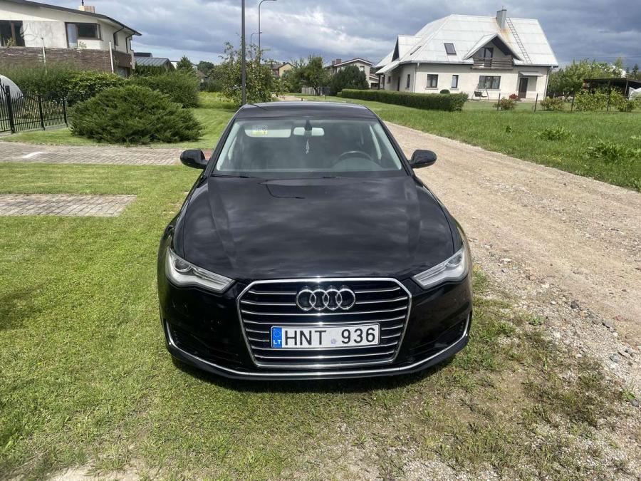 Black Audi A6 2015 in Kaunas, with an engine capacity of 1.97 L and mileage of 280 thousand km for 11500 €, photo 8 on AUTOMOTO.COM.LV