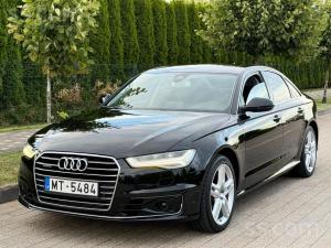 Melns Audi A6 2015 Rīga, ar dzinēja tilpumu 3.00 L un nobraukumu 243 tūkst. km par 13650 €, foto  vietnē AUTOMOTO.COM.LV