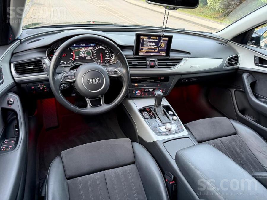 Melns Audi A6 2015 Rīga, ar dzinēja tilpumu 3.00 L un nobraukumu 243 tūkst. km par 13650 €, foto 12 vietnē AUTOMOTO.COM.LV