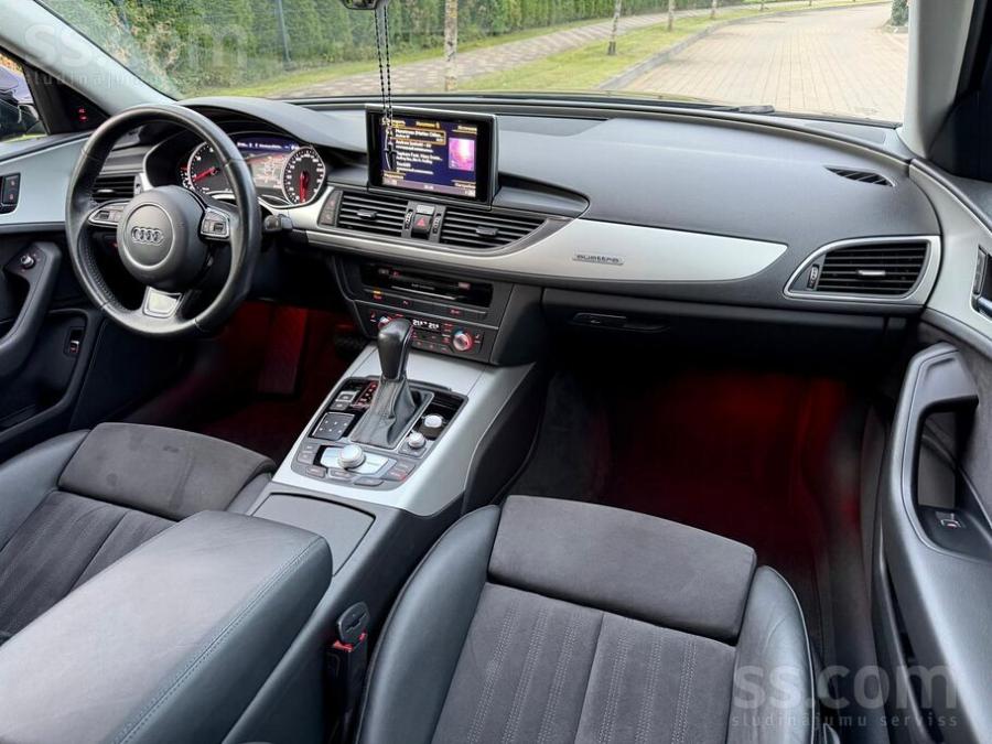 Melns Audi A6 2015 Rīga, ar dzinēja tilpumu 3.00 L un nobraukumu 243 tūkst. km par 13650 €, foto 16 vietnē AUTOMOTO.COM.LV