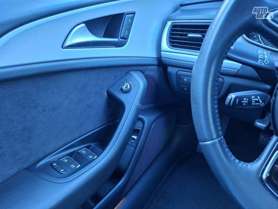 Black Audi A6 2015 in Kaunas, with an engine capacity of 1.80 L and mileage of 242 thousand km for 15000 €, photo 16 on AUTOMOTO.COM.LV