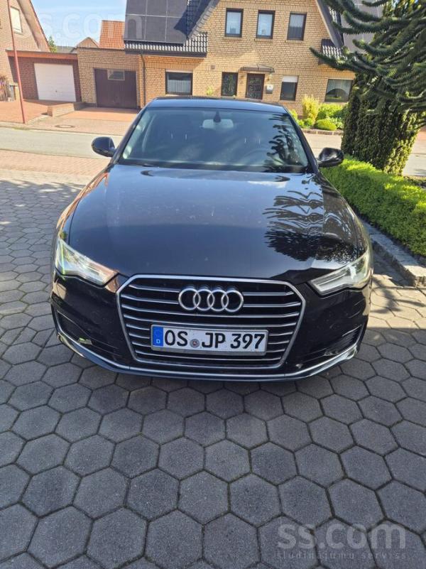 Audi A6 2015 Daugavpils vietnē Melns Audi A6 2015 Daugavpils, ar dzinēja tilpumu 2.00 L un nobraukumu 190 tūkst. km par 13500 €, foto 1 vietnē AUTOMOTO.COM.LV