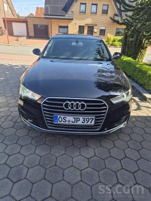 Black Audi A6 2015 in Daugavpils, with an engine capacity of 2.00 L and mileage of 190 thousand km for 13500 €, photo 1 on AUTOMOTO.COM.LV