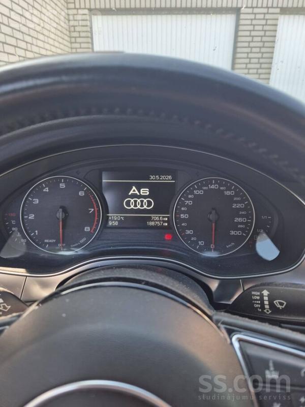 Audi A6 2015 Daugavpils vietnē Melns Audi A6 2015 Daugavpils, ar dzinēja tilpumu 2.00 L un nobraukumu 190 tūkst. km par 13500 €, foto 11 vietnē AUTOMOTO.COM.LV