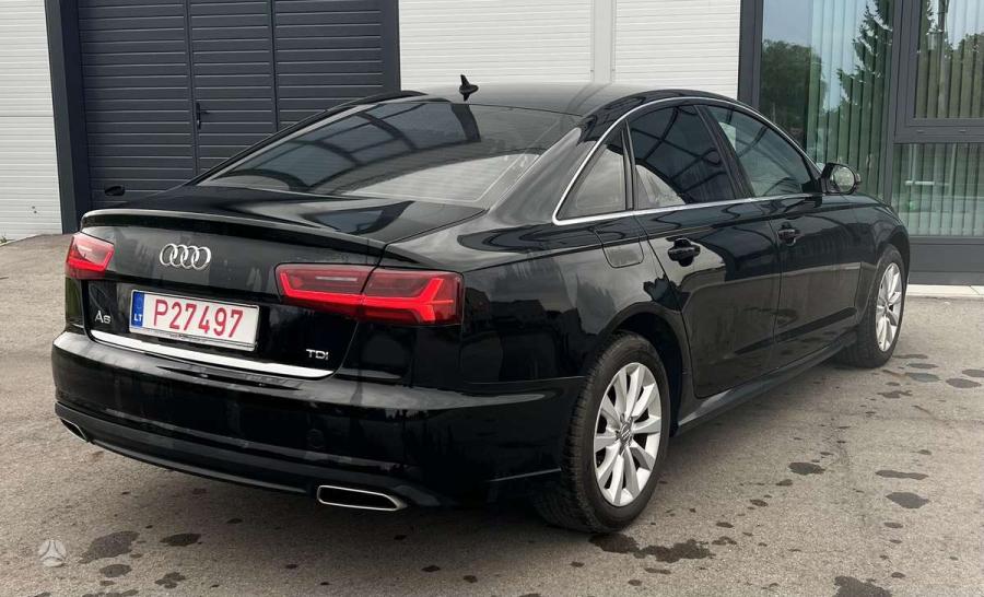 Melns Audi A6 2015 Kretinga, ar dzinēja tilpumu 2.97 L un nobraukumu 282 tūkst. km par 12800 €, foto 8 vietnē AUTOMOTO.COM.LV