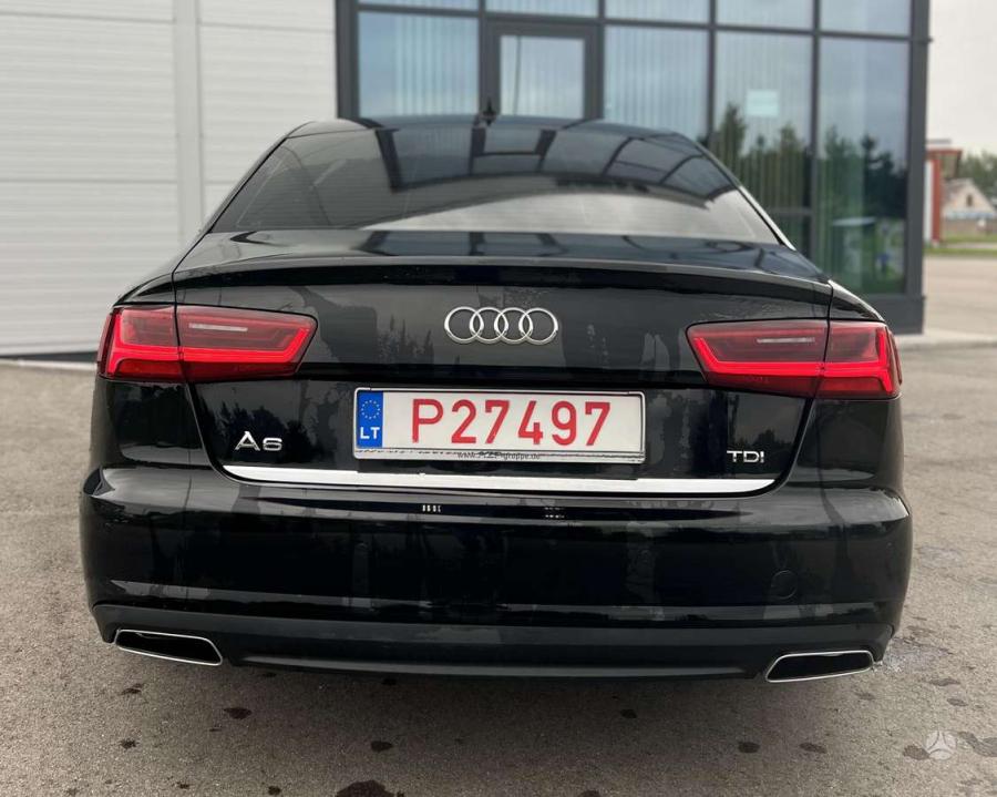 Melns Audi A6 2015 Kretinga, ar dzinēja tilpumu 2.97 L un nobraukumu 282 tūkst. km par 12800 €, foto 10 vietnē AUTOMOTO.COM.LV