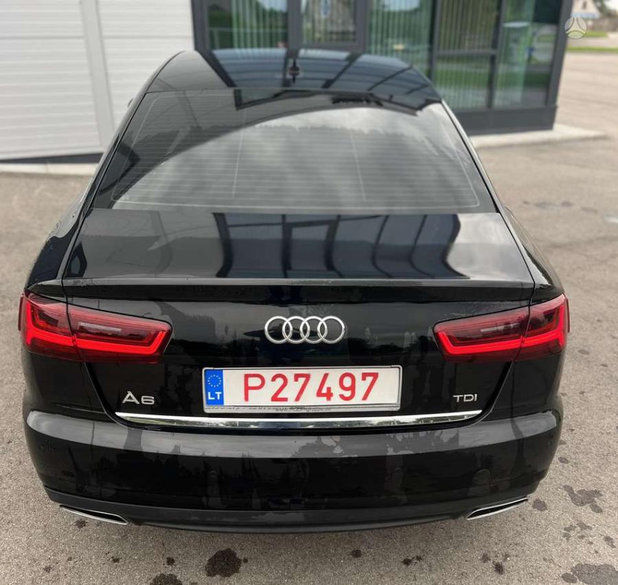 Melns Audi A6 2015 Kretinga, ar dzinēja tilpumu 2.97 L un nobraukumu 282 tūkst. km par 12800 €, foto 11 vietnē AUTOMOTO.COM.LV
