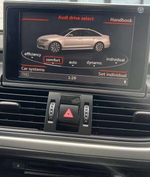 Melns Audi A6 2015 Kretinga, ar dzinēja tilpumu 2.97 L un nobraukumu 282 tūkst. km par 12800 €, foto 23 vietnē AUTOMOTO.COM.LV