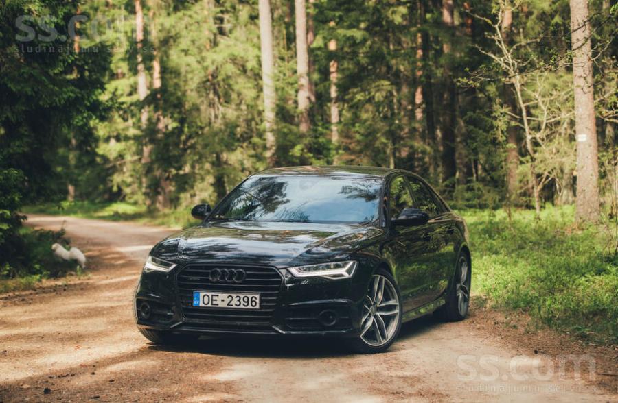 Melns Audi A6 2015 Rīga, ar dzinēja tilpumu 3.00 L un nobraukumu 256 tūkst. km par 14444 €, foto 1 vietnē AUTOMOTO.COM.LV