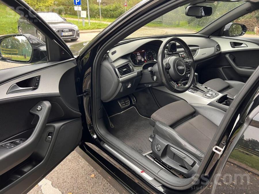 Melns Audi A6 2015 Rīga, ar dzinēja tilpumu 3.00 L un nobraukumu 256 tūkst. km par 14444 €, foto 3 vietnē AUTOMOTO.COM.LV