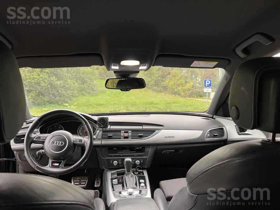 Melns Audi A6 2015 Rīga, ar dzinēja tilpumu 3.00 L un nobraukumu 256 tūkst. km par 14444 €, foto 5 vietnē AUTOMOTO.COM.LV