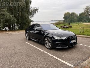 Melns Audi A6 2015 Rīga, ar dzinēja tilpumu 3.00 L un nobraukumu 256 tūkst. km par 14444 €, foto 8 vietnē AUTOMOTO.COM.LV