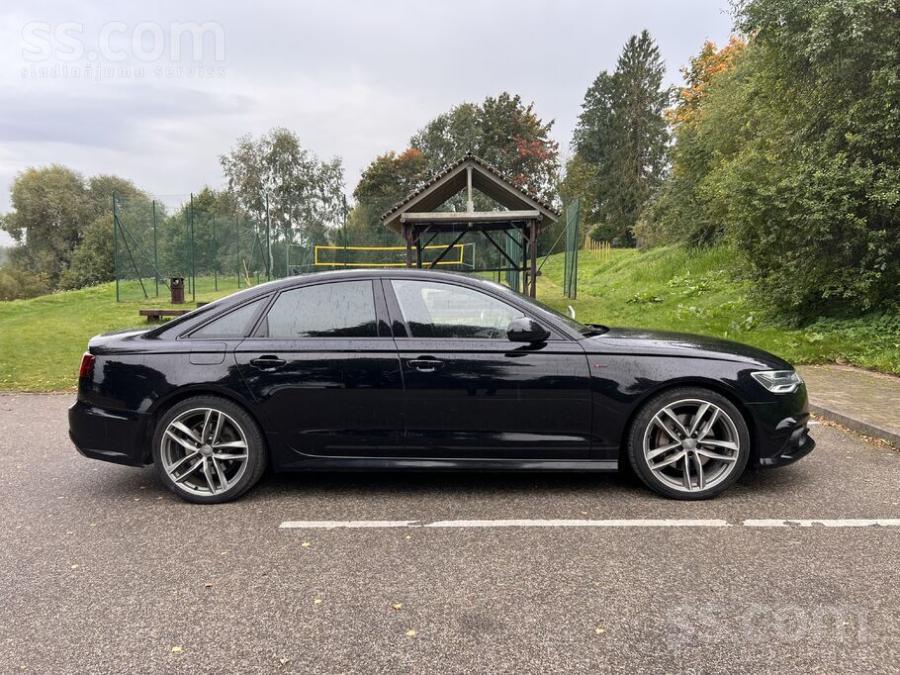 Melns Audi A6 2015 Rīga, ar dzinēja tilpumu 3.00 L un nobraukumu 256 tūkst. km par 14444 €, foto 9 vietnē AUTOMOTO.COM.LV