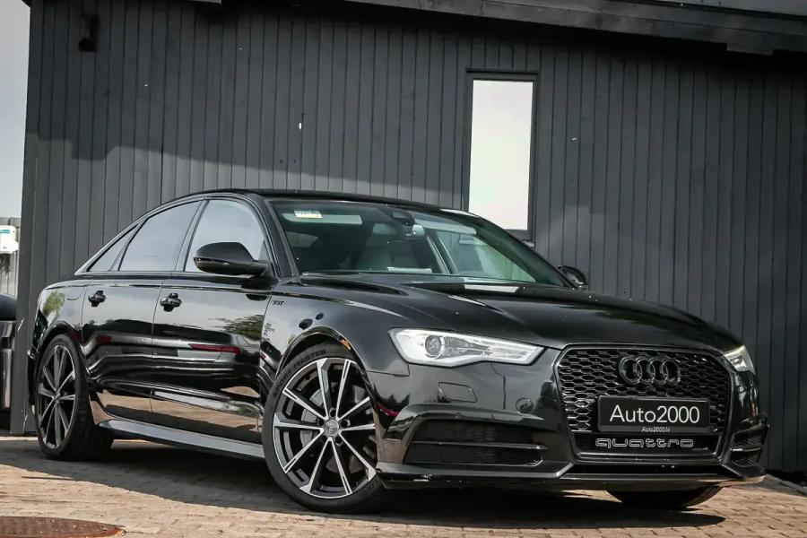 Black Audi A6 2015 in Tukums, with an engine capacity of 3.00 L and mileage of 235 thousand km for 18700 €, photo 1 on AUTOMOTO.COM.LV