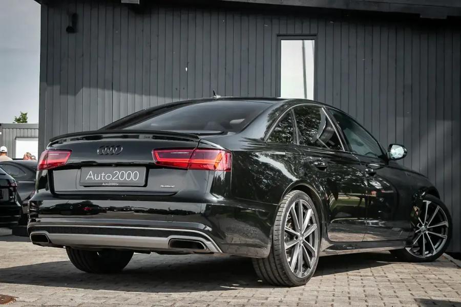 Black Audi A6 2015 in Tukums, with an engine capacity of 3.00 L and mileage of 235 thousand km for 18700 €, photo 3 on AUTOMOTO.COM.LV