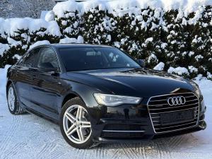 Black Audi A6 2016 in Jonava, with an engine capacity of 1.97 L and mileage of 283 thousand km for 13650 €, photo 4 on AUTOMOTO.COM.LV