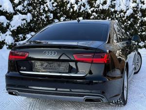 Black Audi A6 2016 in Jonava, with an engine capacity of 1.97 L and mileage of 283 thousand km for 13650 €, photo 6 on AUTOMOTO.COM.LV