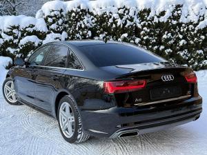 Black Audi A6 2016 in Jonava, with an engine capacity of 1.97 L and mileage of 283 thousand km for 13650 €, photo 8 on AUTOMOTO.COM.LV