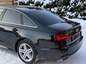 Black Audi A6 2016 in Jonava, with an engine capacity of 1.97 L and mileage of 283 thousand km for 13650 €, photo 38 on AUTOMOTO.COM.LV
