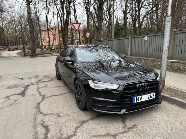 Melns Audi A6 2016 Rīga, ar dzinēja tilpumu 3.00 L un nobraukumu 210 tūkst. km par 17900 €, foto 2 vietnē AUTOMOTO.COM.LV