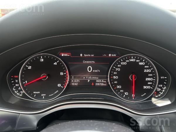 Melns Audi A6 2016 Rīga, ar dzinēja tilpumu 3.00 L un nobraukumu 210 tūkst. km par 17900 €, foto 8 vietnē AUTOMOTO.COM.LV