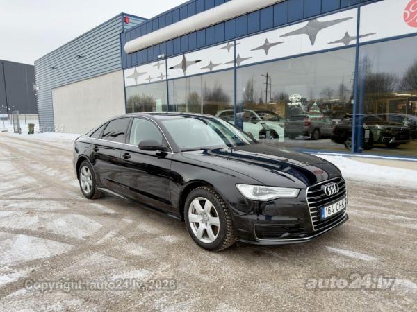 Black Audi A6 2016 in Tartu, with an engine capacity of 3.00 L and mileage of 182 thousand km for 14900 €, photo 1 on AUTOMOTO.COM.LV